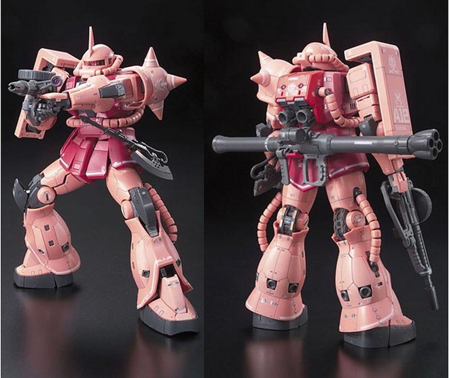 GUNDAM GUY: RG 1/144 MS-06S Char's Zaku II - Updated Images