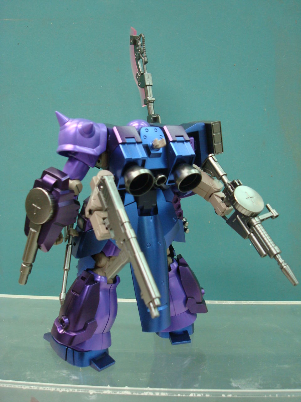 GUNDAM GUY: HG 1/144 GPB-06F Super Custom Zaku F2000 - Review Build By ...