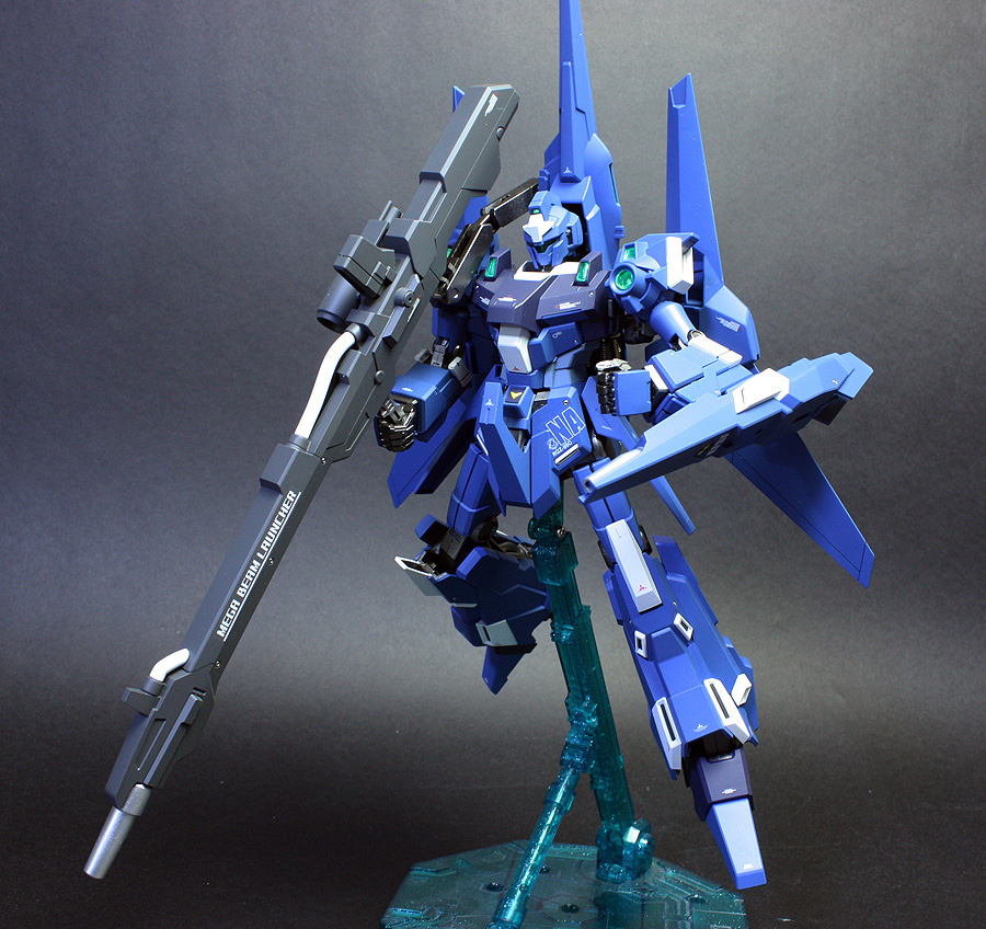 GUNDAM GUY: MG 1/100 RGZ-95C ReZEL Commander Type - Painted Build