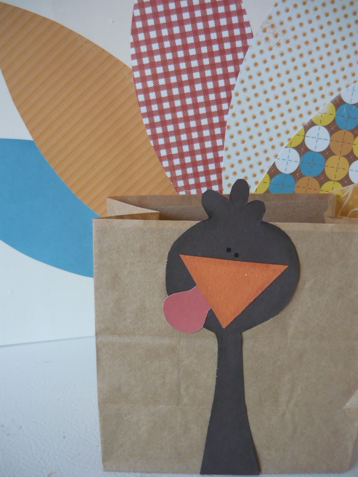 Small Fry & Co. : Easy Turkey Brown Bag Project