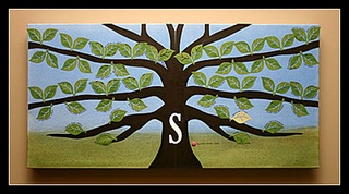 The Tolliver Times: Show & Tell: Canvas Family Tree