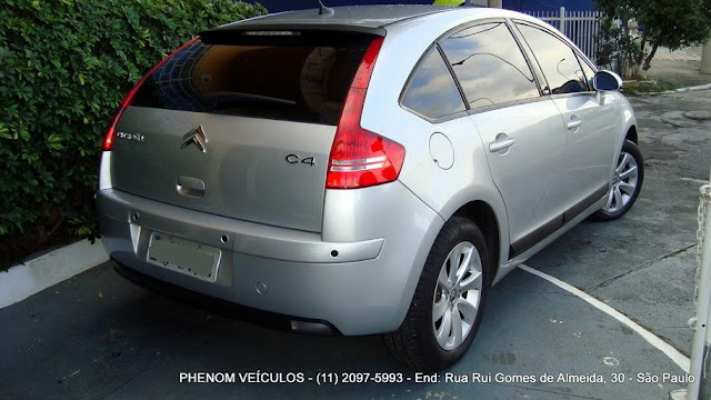 Citroen C4 Hatch Exclusive 2.0 16V TipTronic oferece luxo, tecnologia e ...