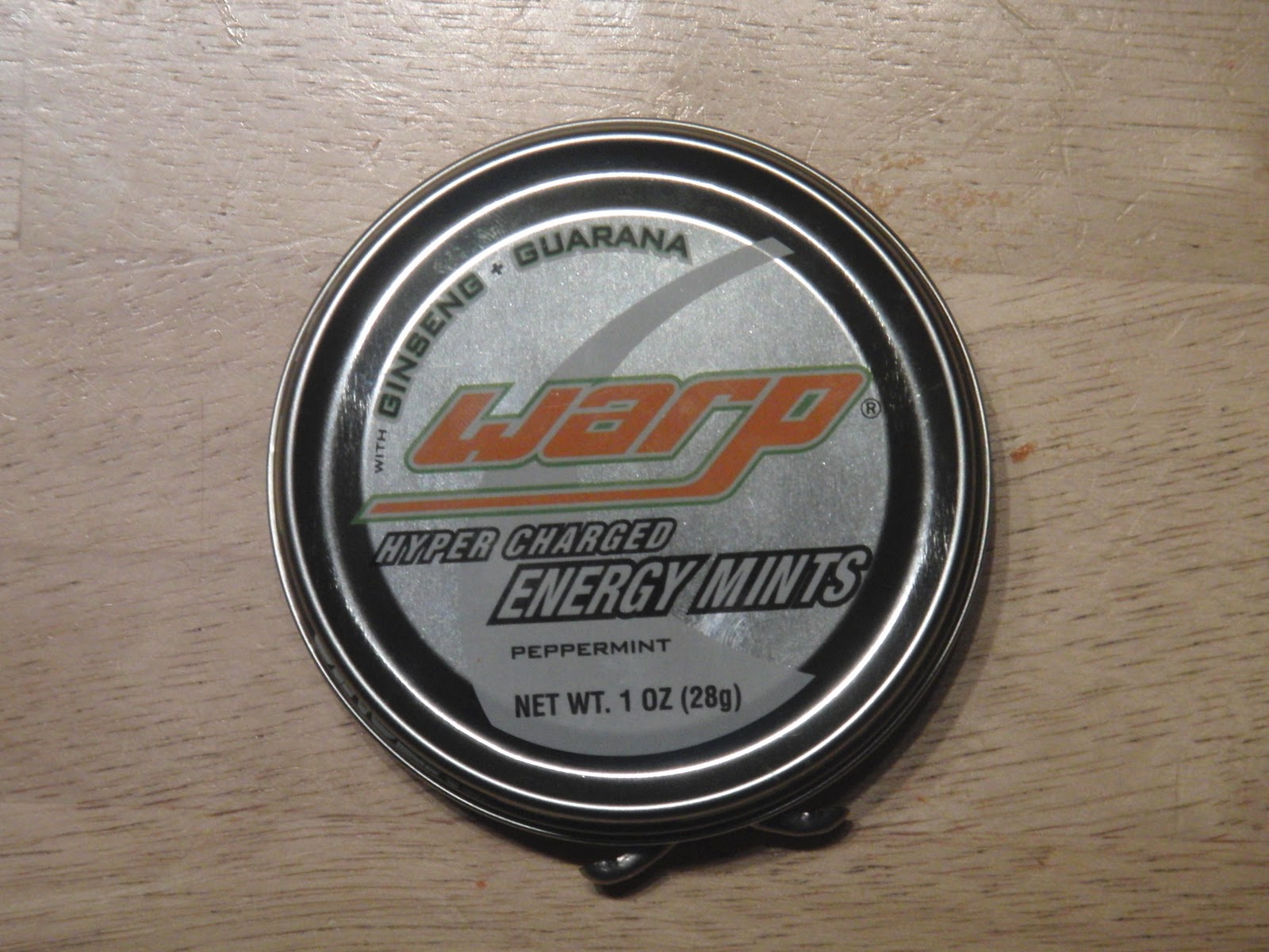 ADDICTED 2 ENERGY!: REVIEW OF WARP PEPPERMINT