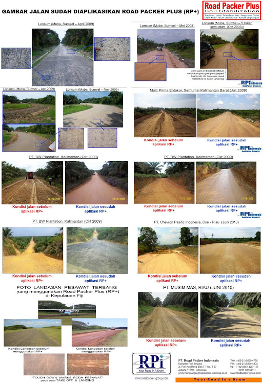 SOIL STABILISATION - Road Packer Plus (RP+): 2010