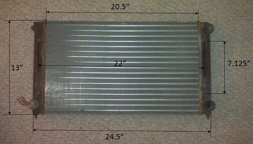 The Christie Spitfire: Golf Radiator Conversion
