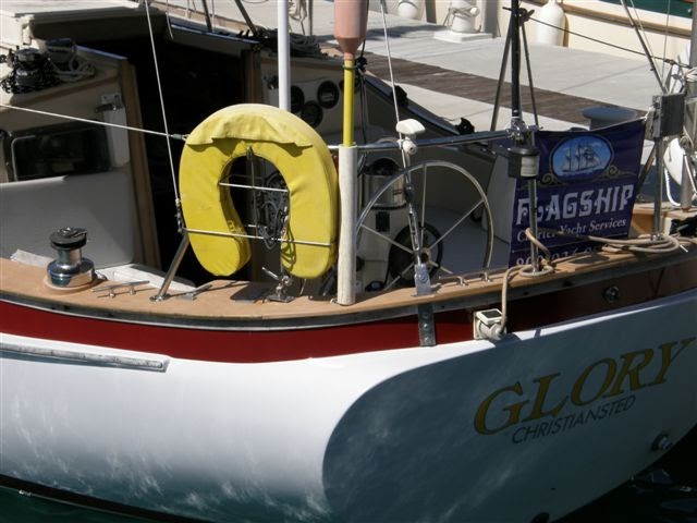 CSY Sailboats: Then and Now: Cap Rail Replacement, "GLORY" of ...