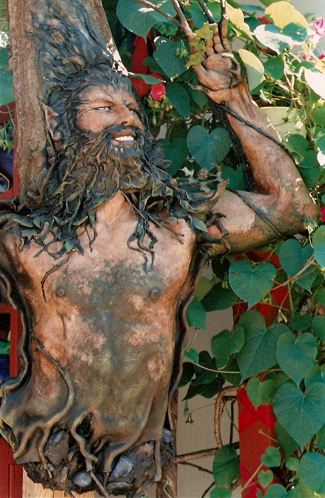 threads of the spiderwoman: A Grove of Green Men