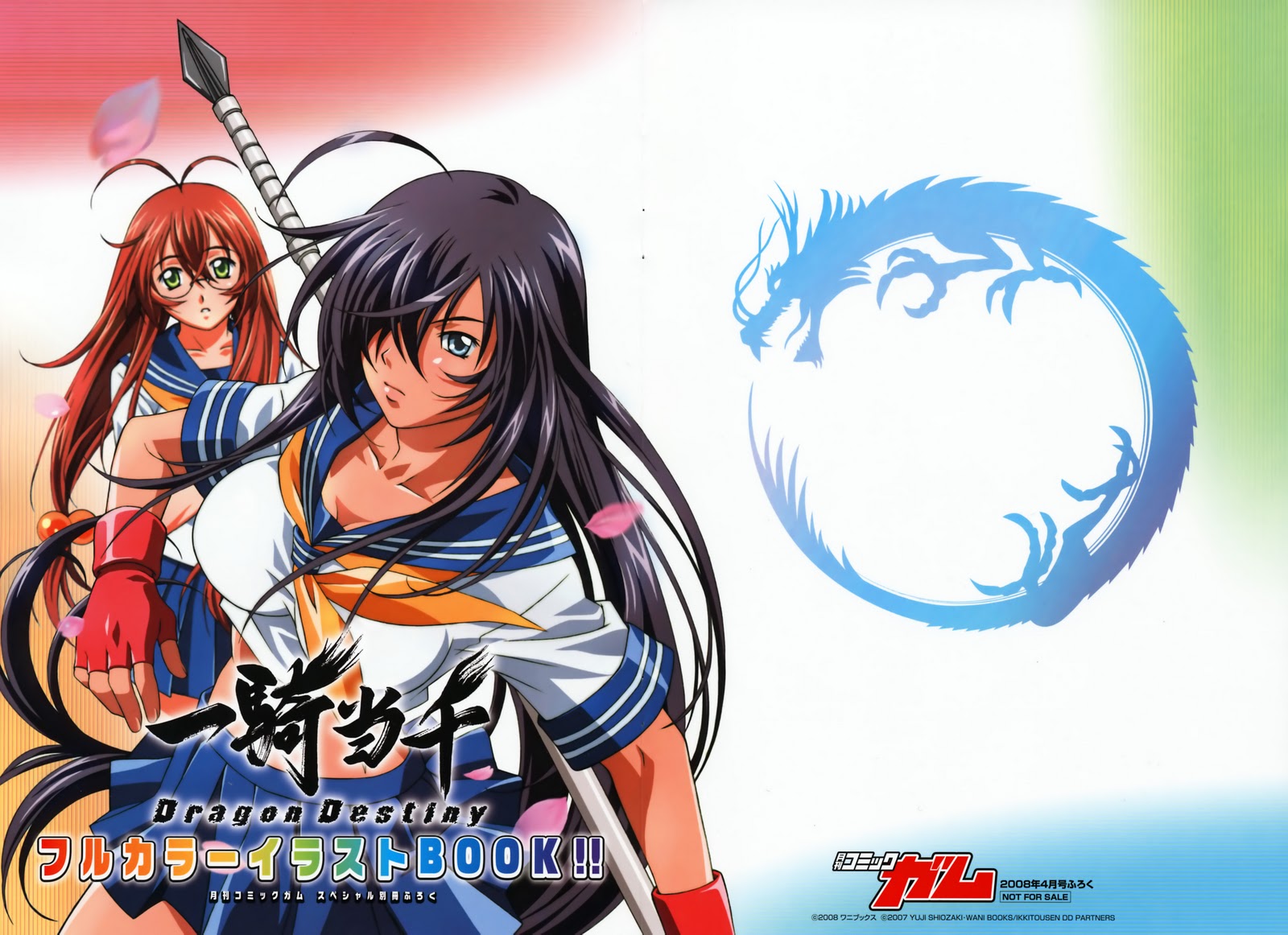 La Galeria del Kuxo: Ikkitousen - Dragon Destiny Illustration Book