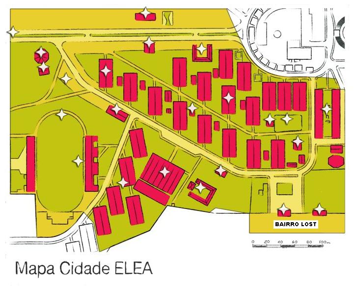 ELEA LOST Brasília 2010: Mapa da Cidade ELEA oficial