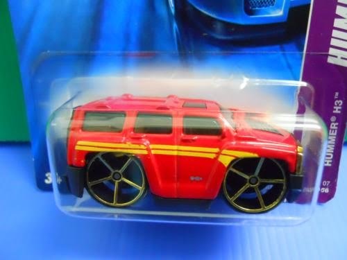 Dexters Diecasts (DexDC): Hot Wheels 2007 #63 ~ Hummer H3 (red)
