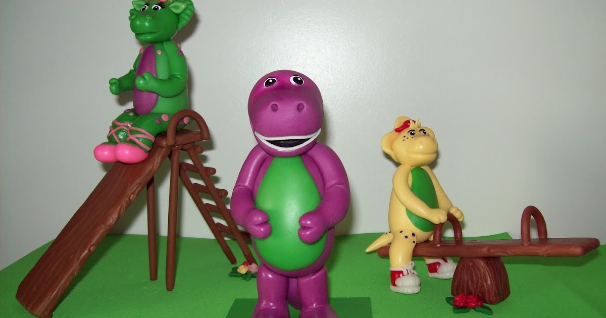 mscreaciones Mariela: Barnie y sus amigos