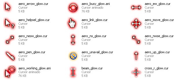 aplicaciones: tipos de cursores