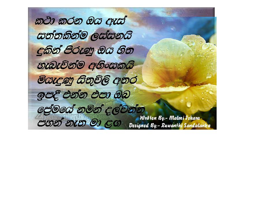 Nisadas ~ Lkpicturesgallery*THE MOST POPULAR SRI LANKAN PICTURESGALLERY*