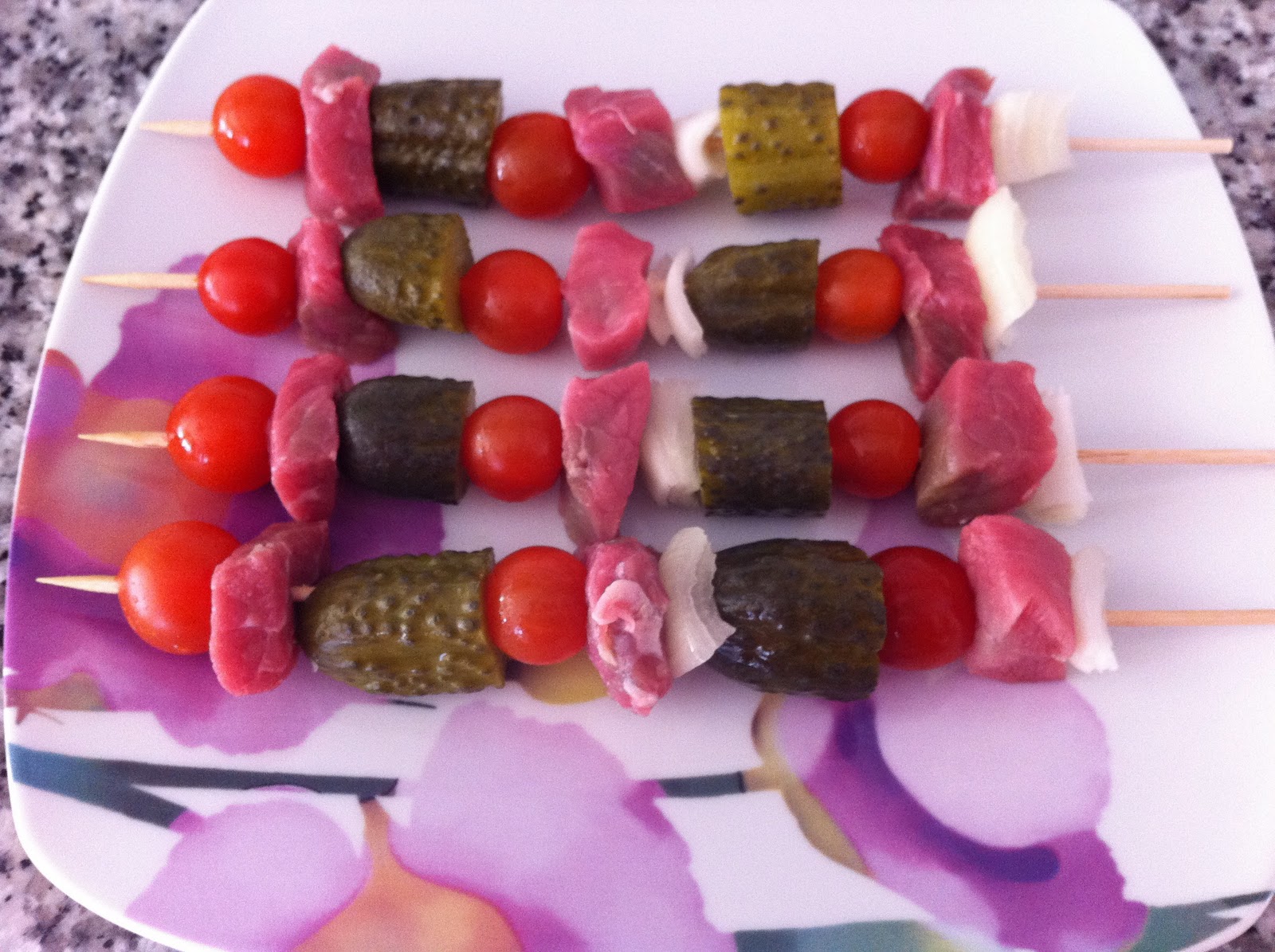 Las recetas de cocina de SofyLeon: Brocheta de carne