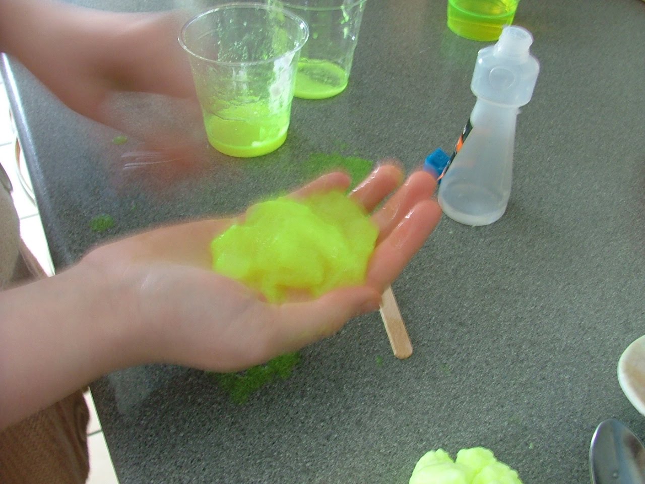 Have Fun - Live Life: Polymers and Glow in the Dark Slime
