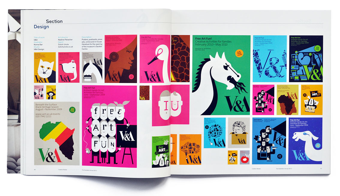 Noma Bar's V&A work is selected in Creative Review