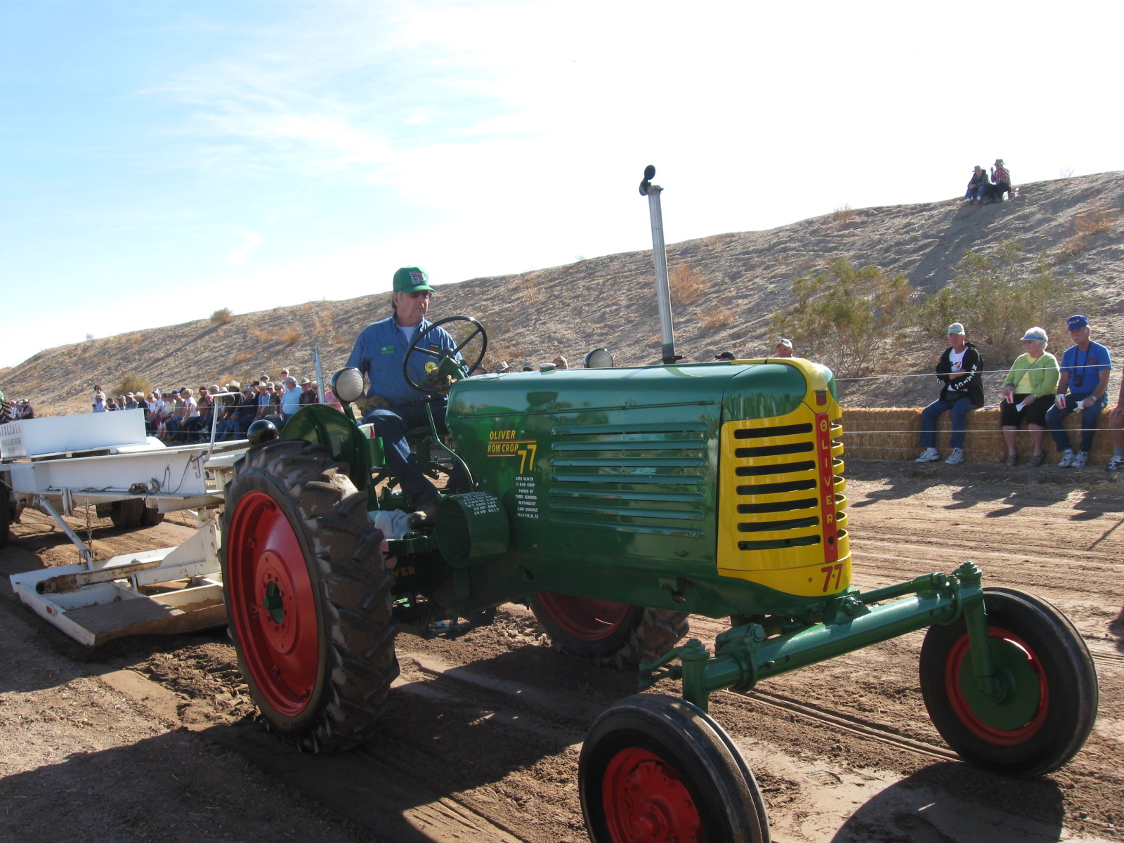 Ray and Ruth Tourangeau: January 15,2011 Wellton, AZ Tractor/antique show