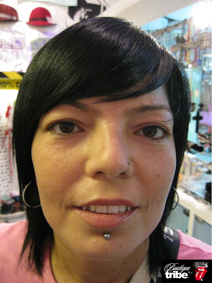 Vie Body Piercing @ Boutique Tribe: Labret piercing