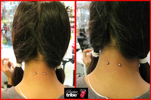 Vie Body Piercing @ Boutique Tribe: Neck piercing