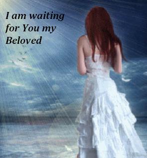 His Waiting Bride: Bride of Christ waiting for her Messiah