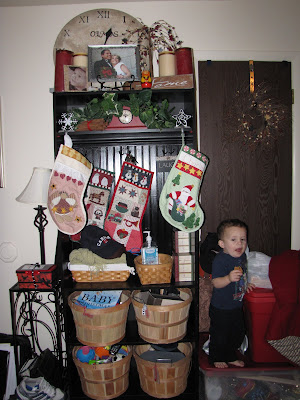 She's Crafty!: From messy bookcase to organization station!