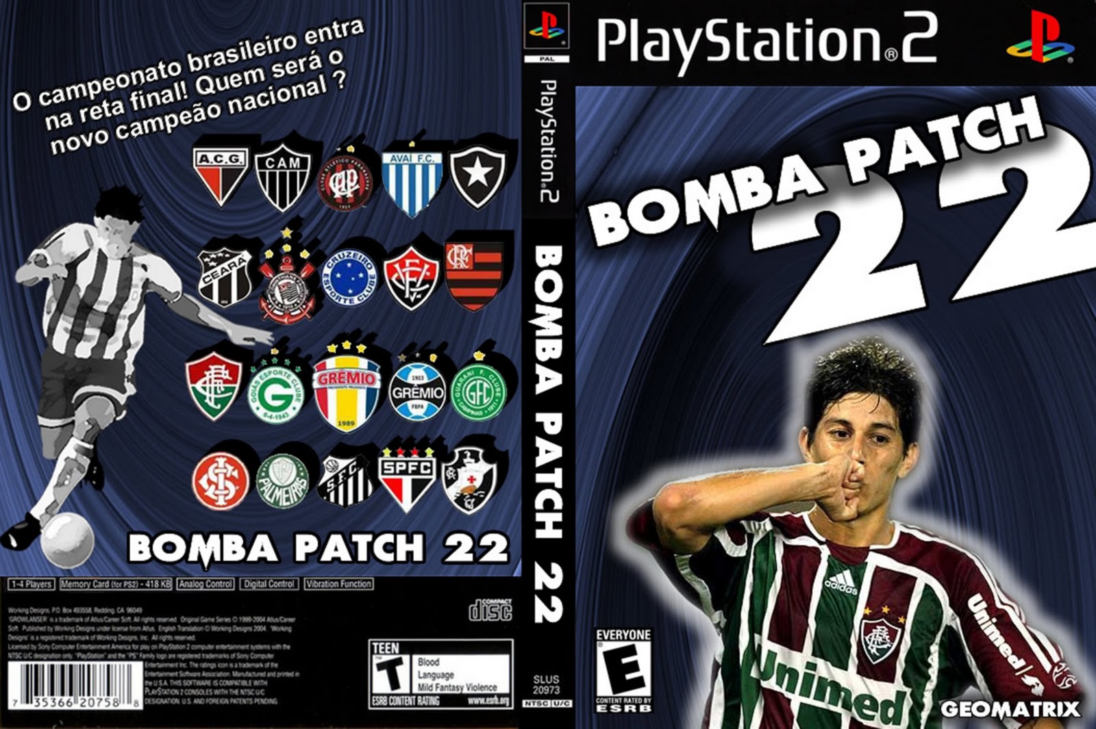 BAIXANDO CAPAS: BOMBA PATCH 22 PS2