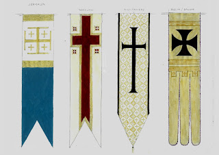 JIM STANES GRAPHIC ARTIST: Kingdom of Heaven. Cathedral Banners 2