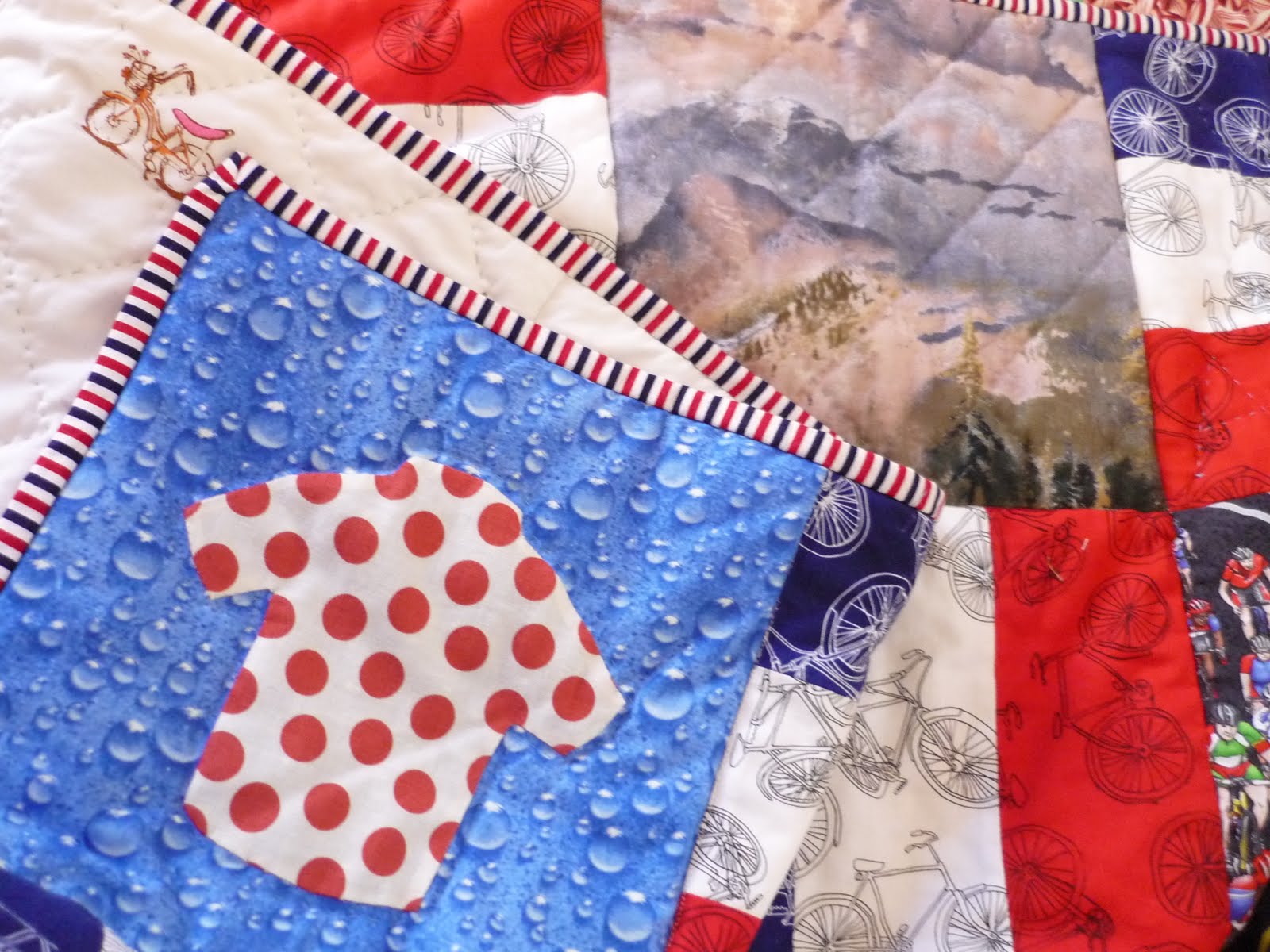 My Quilt History- Part 9- The Tour De France Quilt