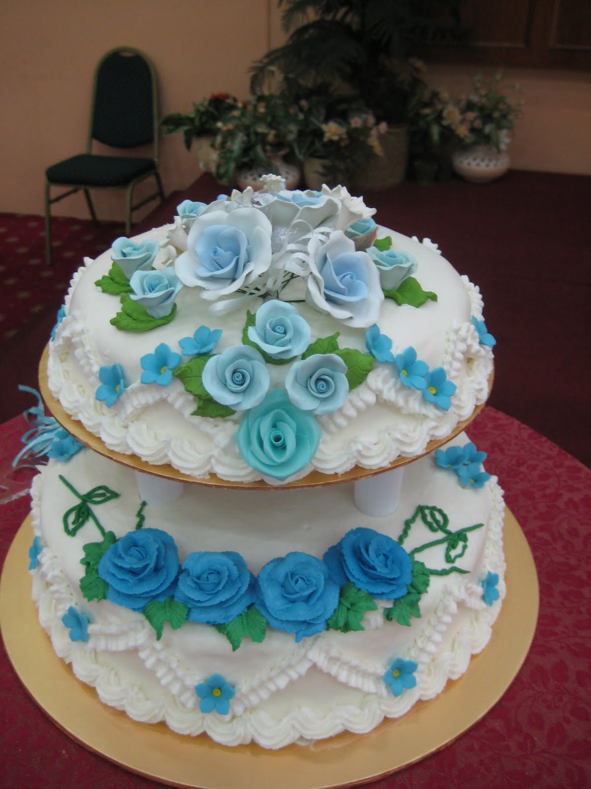 dsuehouse - Ipoh: Kek perkahwinan 2 tingkat