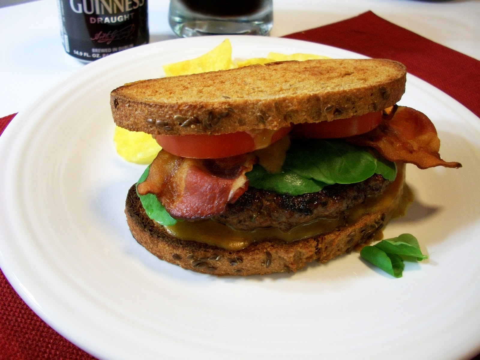 Robyn Cooks: Welsh Rarebit burgers