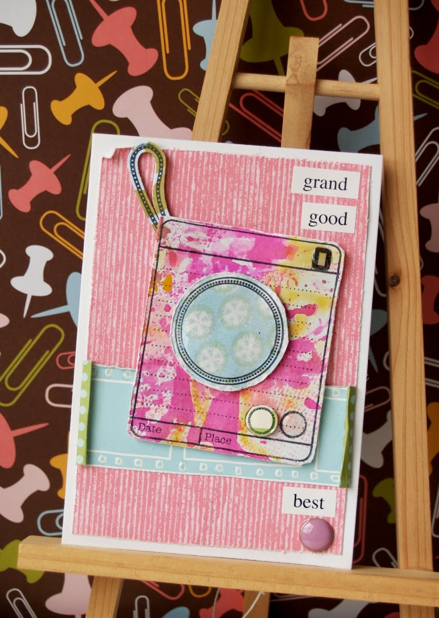notes on paper: Blog Hop: Cute Camera Cards + Layout [with giveaway]