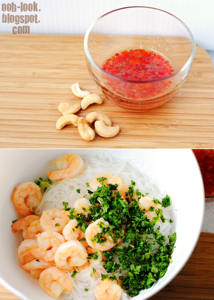 Ooh, Look...: Seafood, Bubbles and Thai Prawn Salad