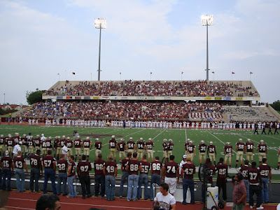 Journey With The Jenks: Angelo State University Football Game