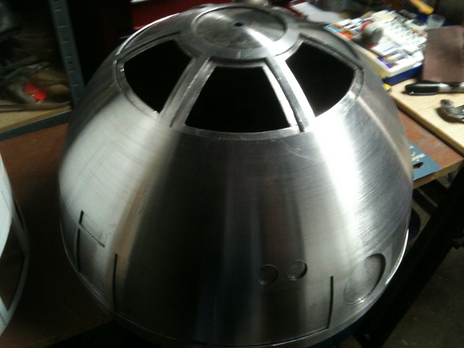 Building R2-D2: MORE INNER DOME WORK