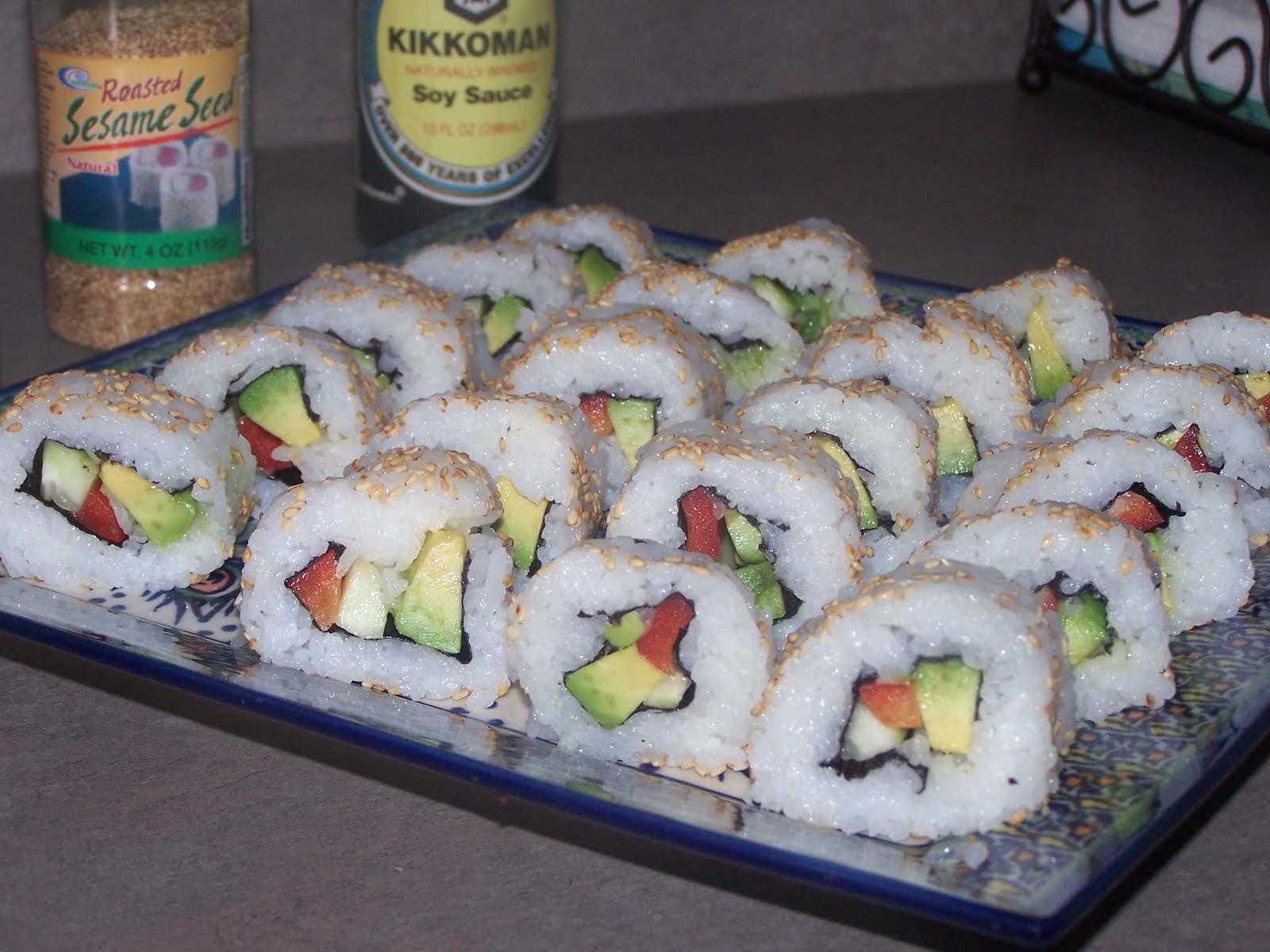 the other jamie learns to cook: California Sushi Rolls
