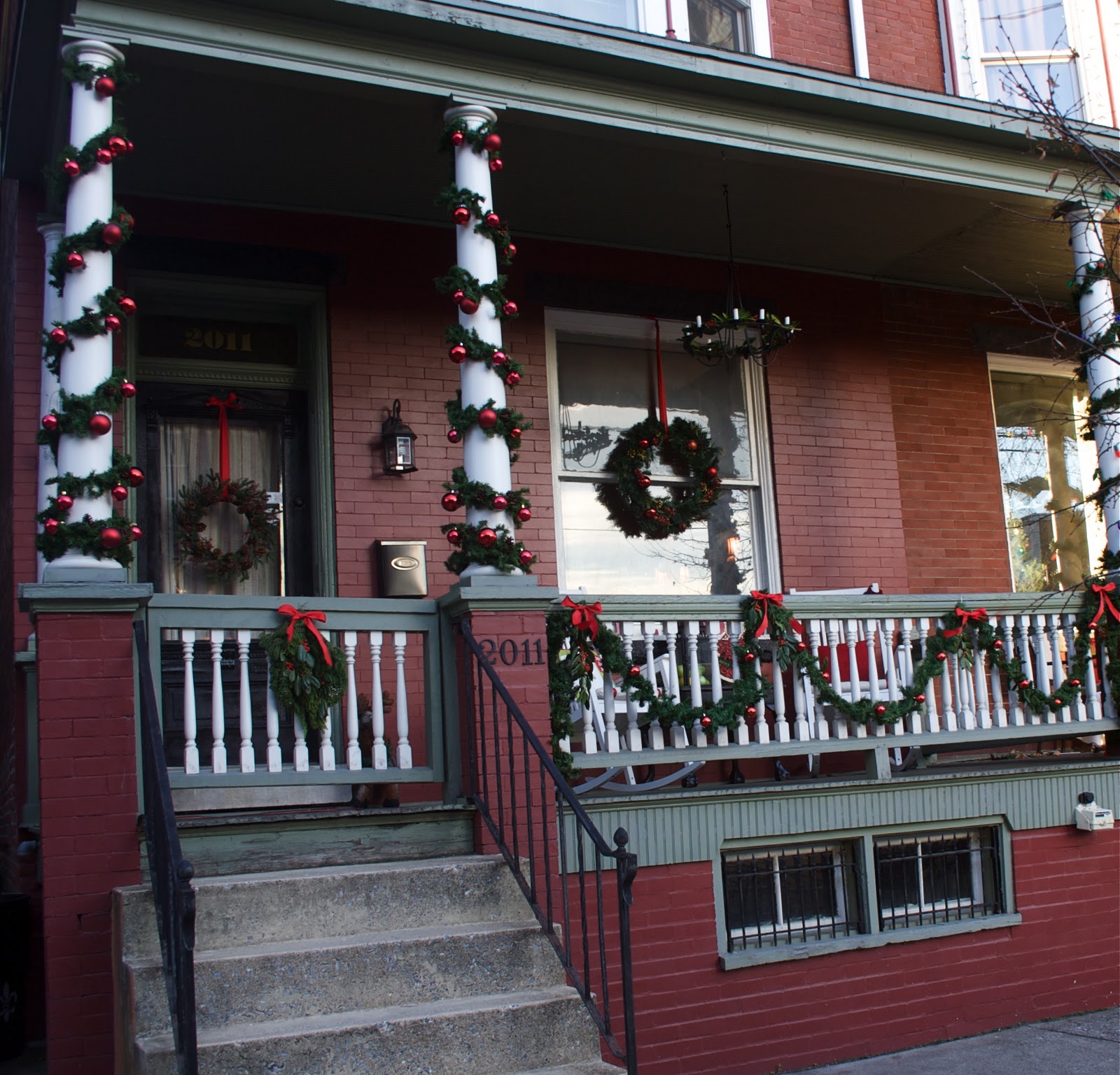 Christmas Front Porch