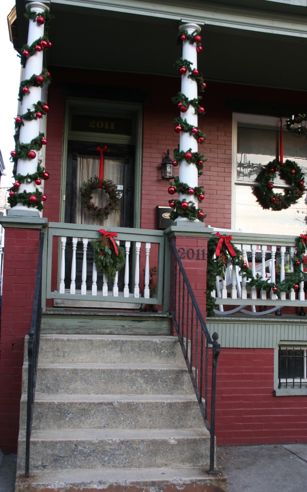 Christmas Front Porch