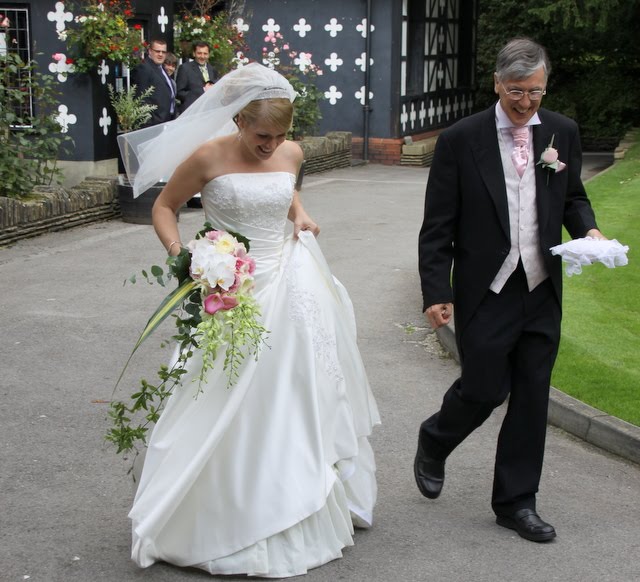 Celine & Matthew Davey's Magical Samlesbury Hall Wedding Day