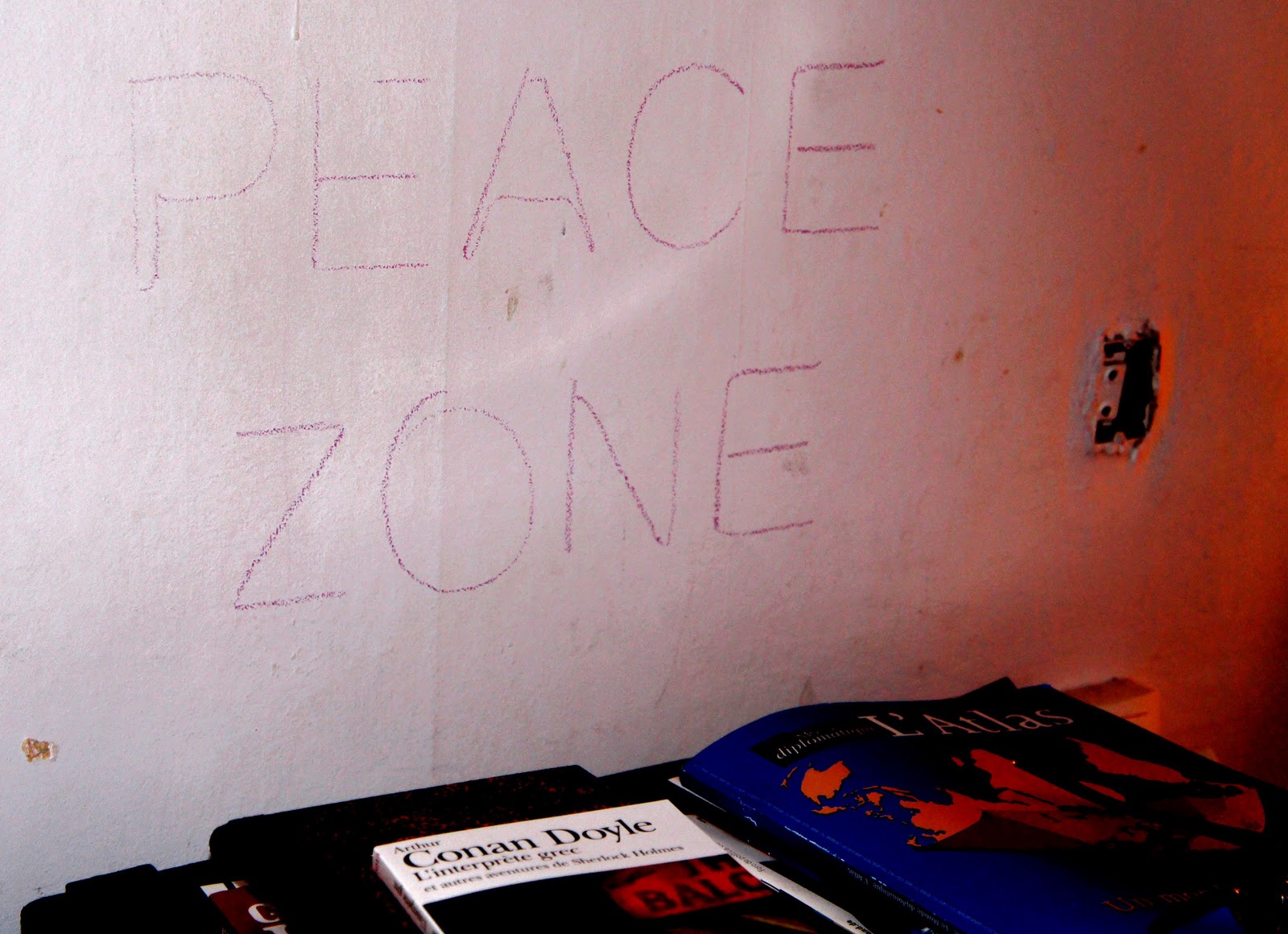 PEACE ZONE Action: RICHARD RADZINSKI´S PEACE ZONE CONTRIBUTION