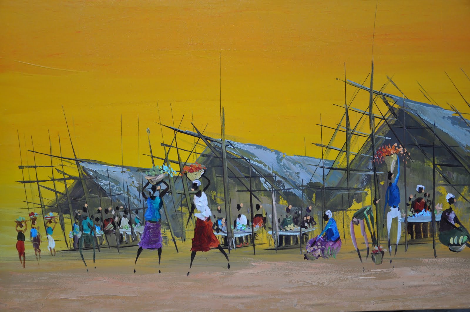 iolanda andrade: Kabongo's intoxicating paintings ...