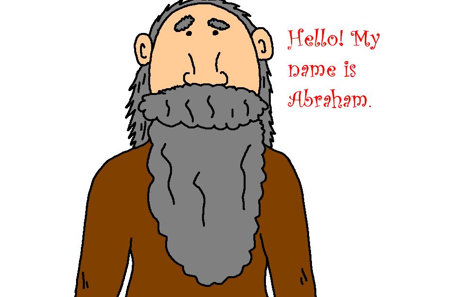 Abraham Cartoon