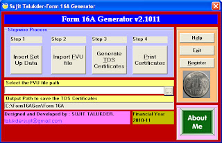Generate Form 16A (TDS Certificate) from FVU files - TDS Certificate ...
