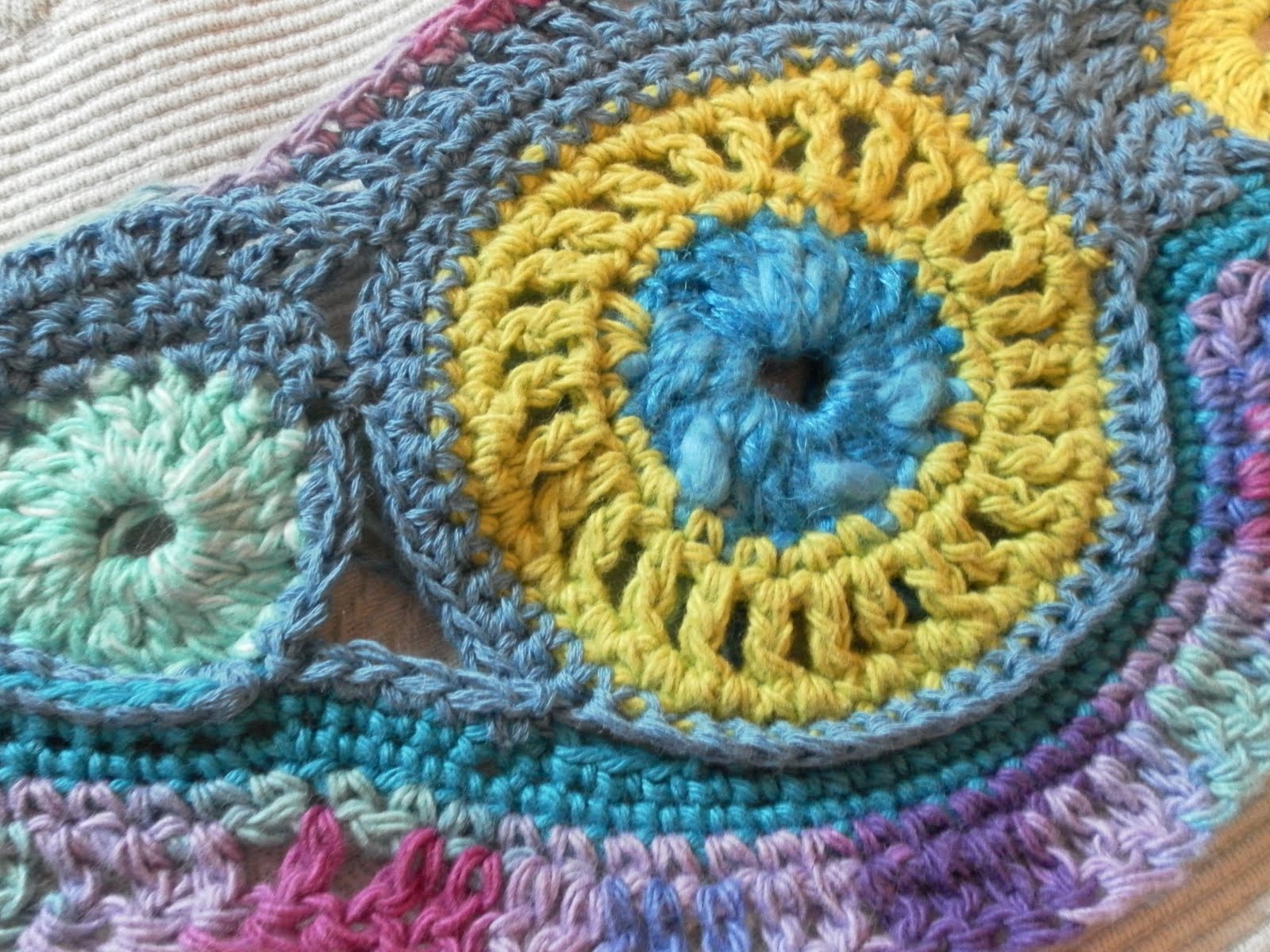 Lost and Found Art: Magic Carpet Crochet