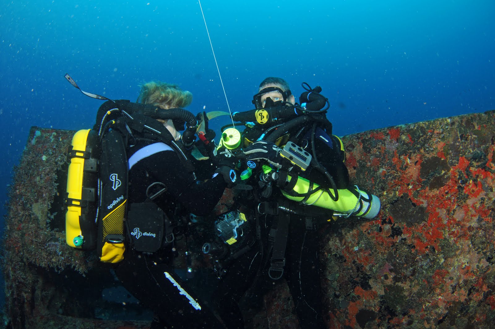 Aqua-Tech-Diving-Grenada: Diving King Mitch on Rebreather
