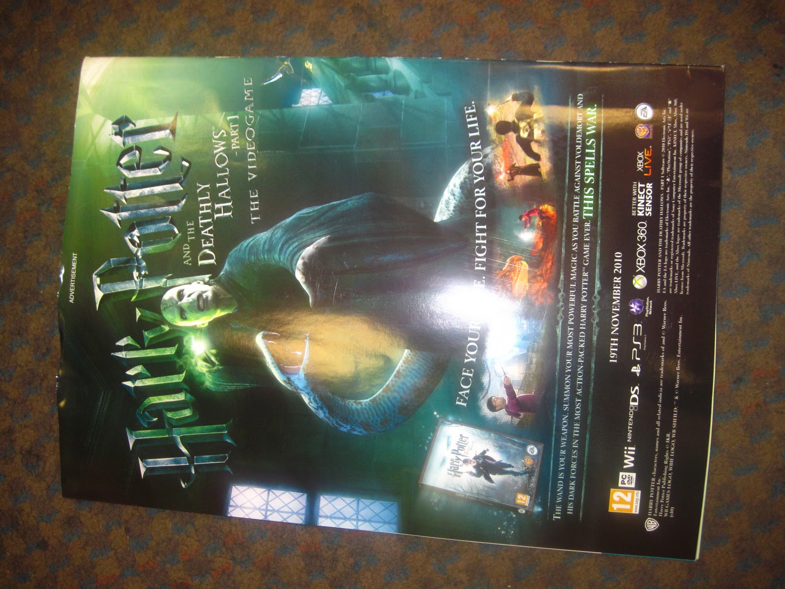 Ella Tibbott: Harry Potter advertising