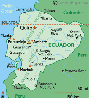 Un Buen País,: Geografía del Ecuador