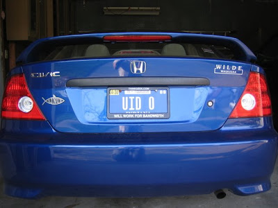 10 Cool Unix/Linux Personalized License Plates | Tech Source