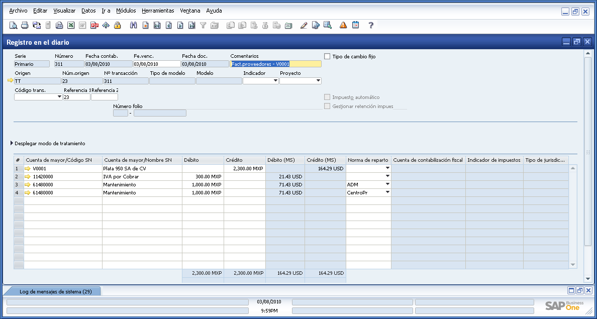 Sap Business One ... To Go: SAP BP. SAP Business One. Centros de ...