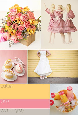 Connies Wedding: Yellow, Grey... and PINK?