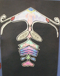 Erin's Blog: First Grade 7 art lesson